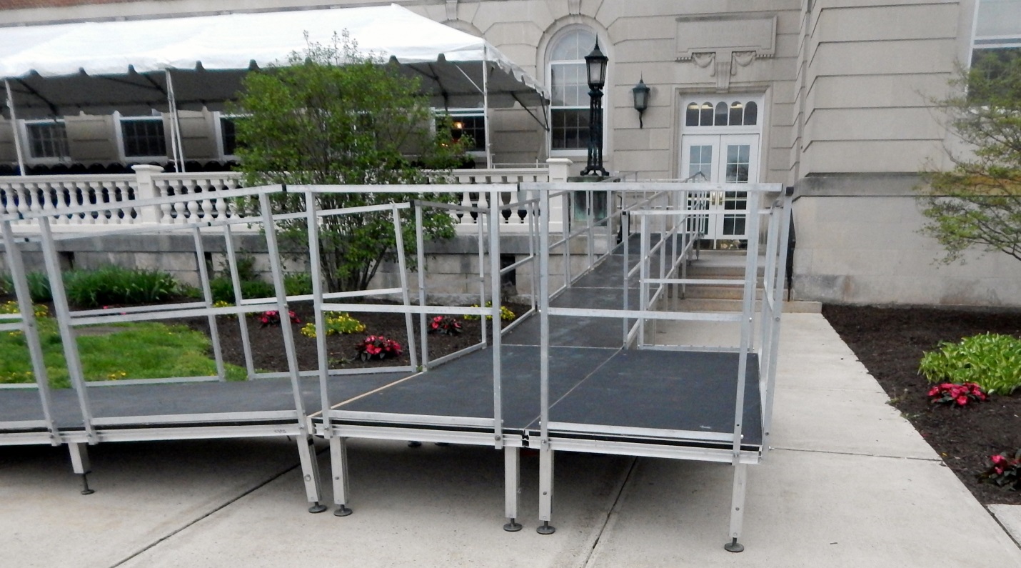 Handicap ramps for events